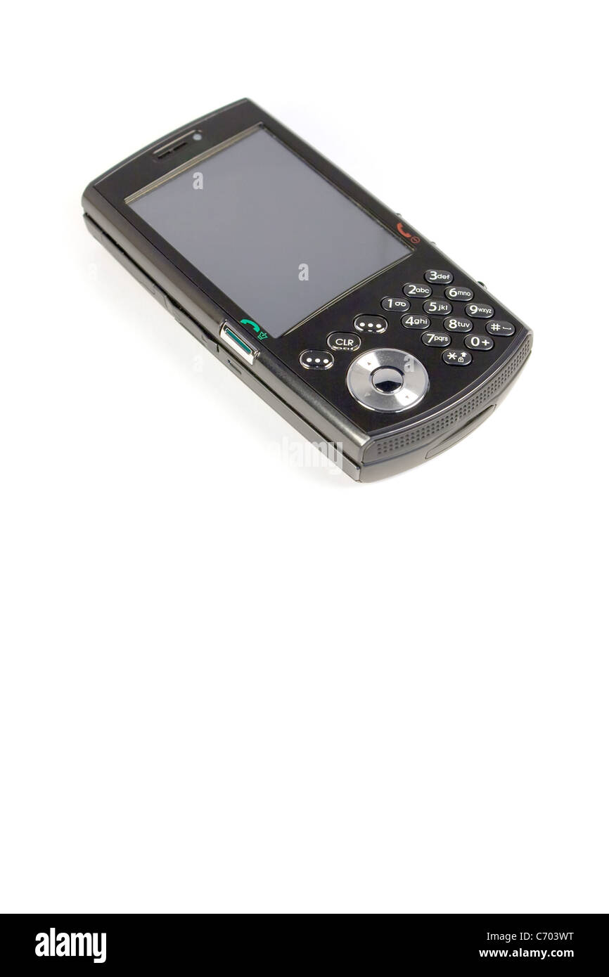 Her cell phone Cut Out Stock Images & Pictures - Alamy