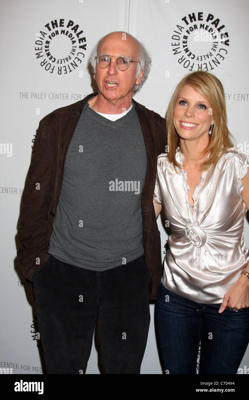 Larry David & Cheryl Hines arrives at the "Curb Your Enthusiam ...