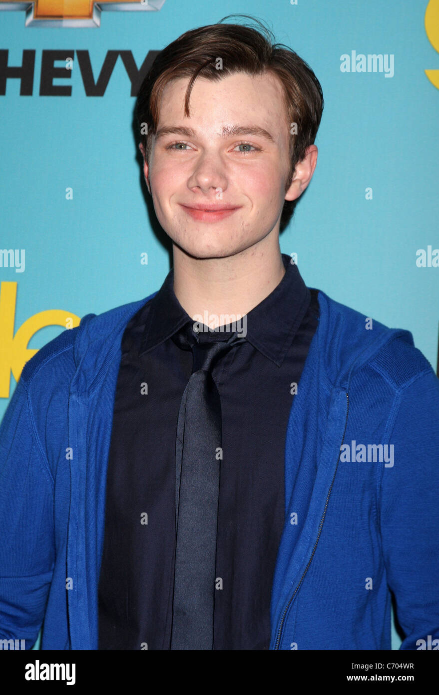 Chris Colfer 'Glee' Spring Premiere Episode Outdoor Screening held at ...