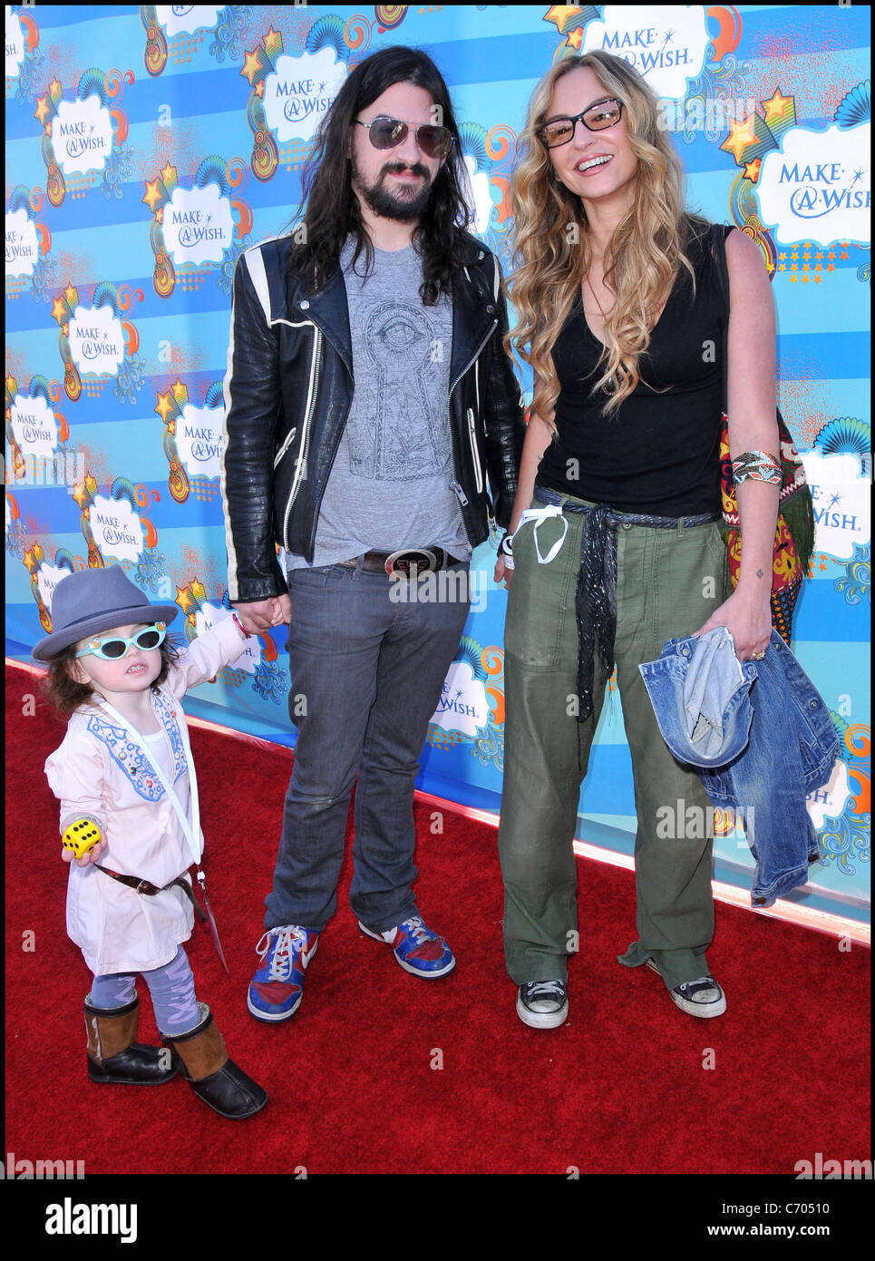Drea De Matteo, husband Shooter Jennings and daughter Alabama ...