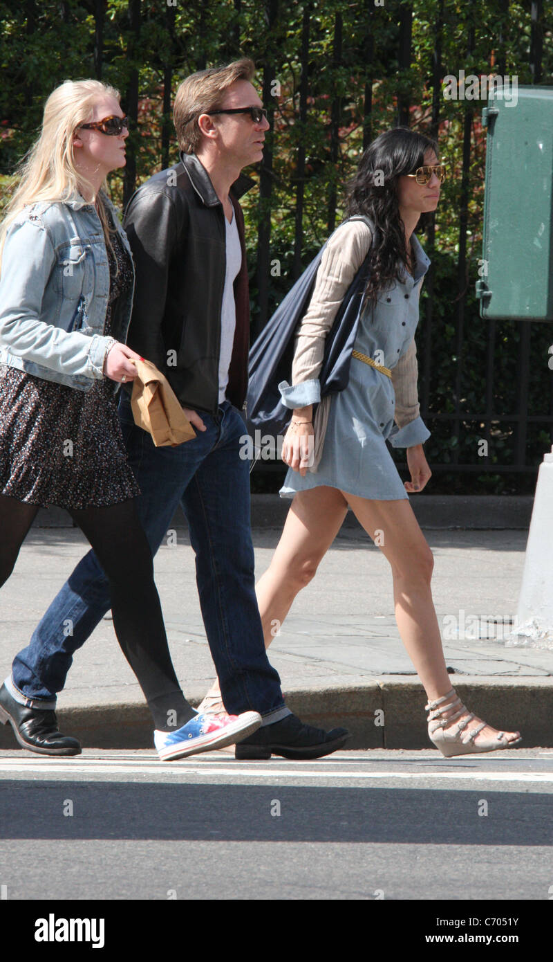 Daniel Craig out and about with friends in New York New York, USA - 03. ...
