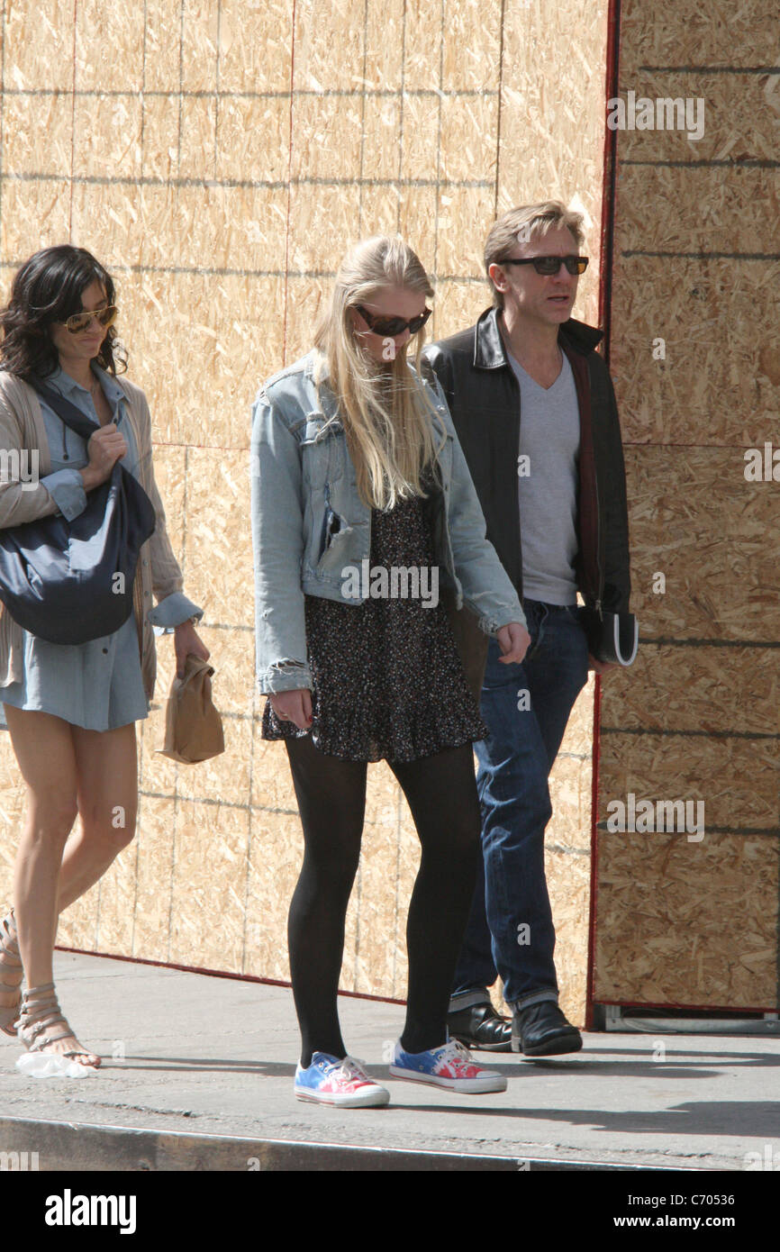 Daniel Craig out and about with friends in New York New York, USA - 03. ...