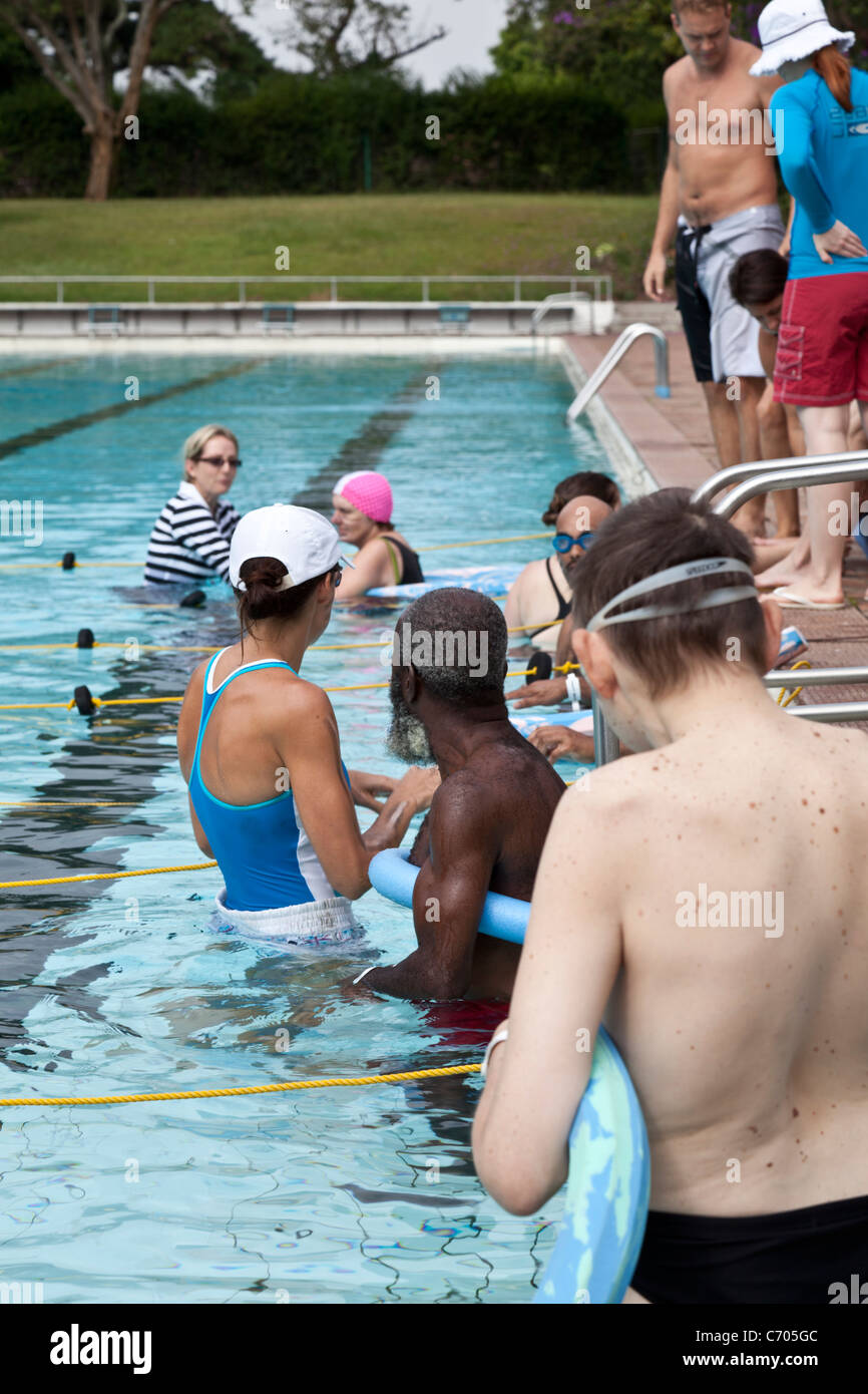 Acquired brain injury patients with disabilities participate in an ...