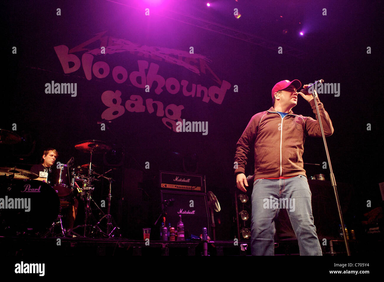 Jimmy Pop The Bloodhound Gang performing live in Moscow Moscow, Russia ...