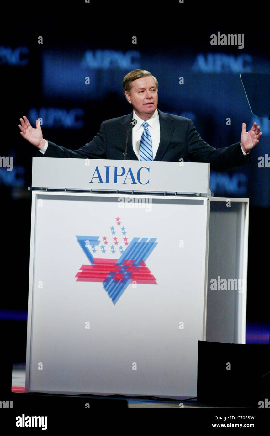 Senator Lindsey Graham AIPAC, the American Israel Political Action ...