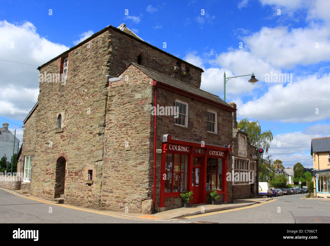 The Pele tower now a Tourist Infomation Center, Talgarth, Brecon ...