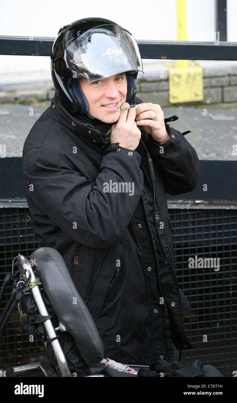 Ben Shepherd leaving the ITV studios London, England - 23.03.10 Stock ...