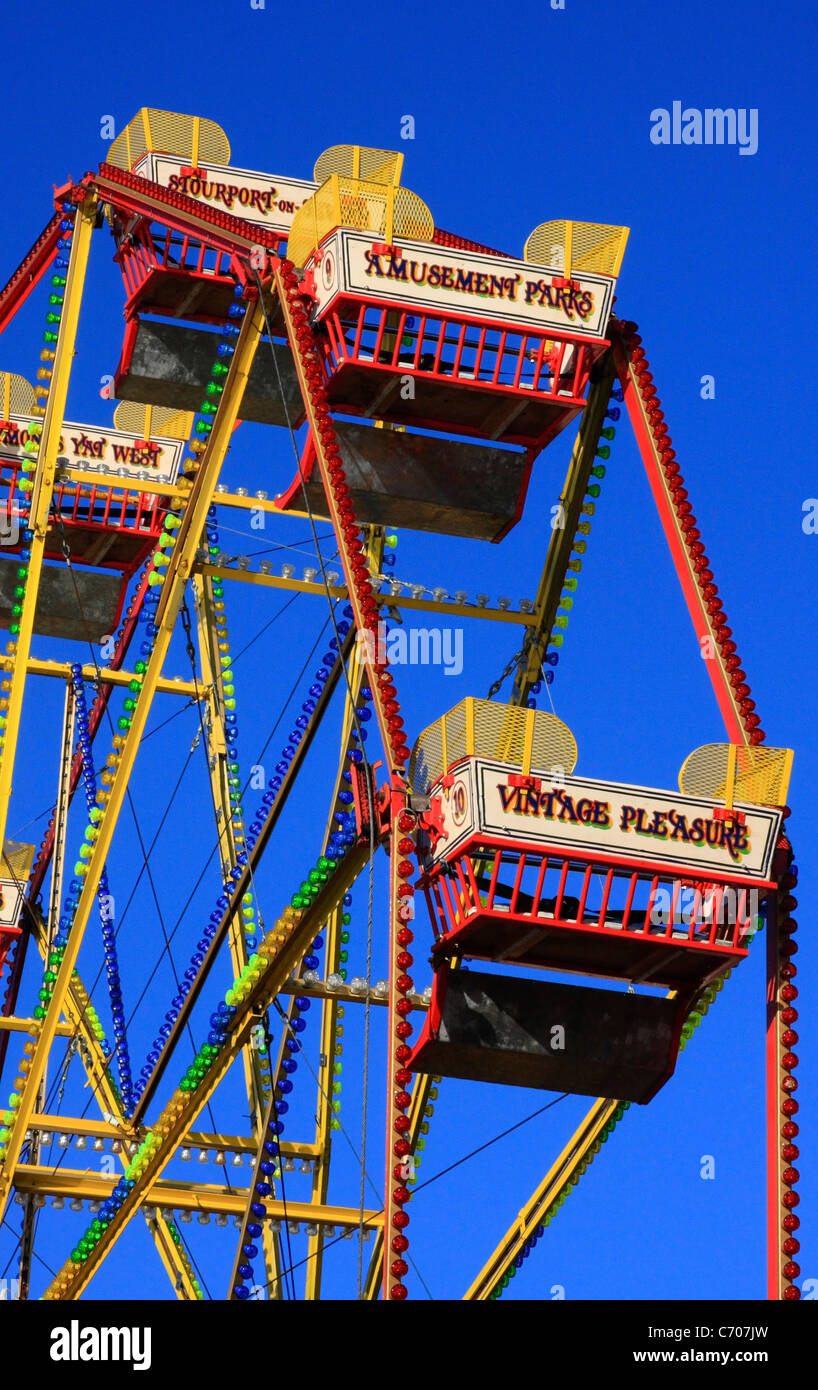Ferris Wheel, Stourport On Severn, Worcestershire, England Stock Photo ...