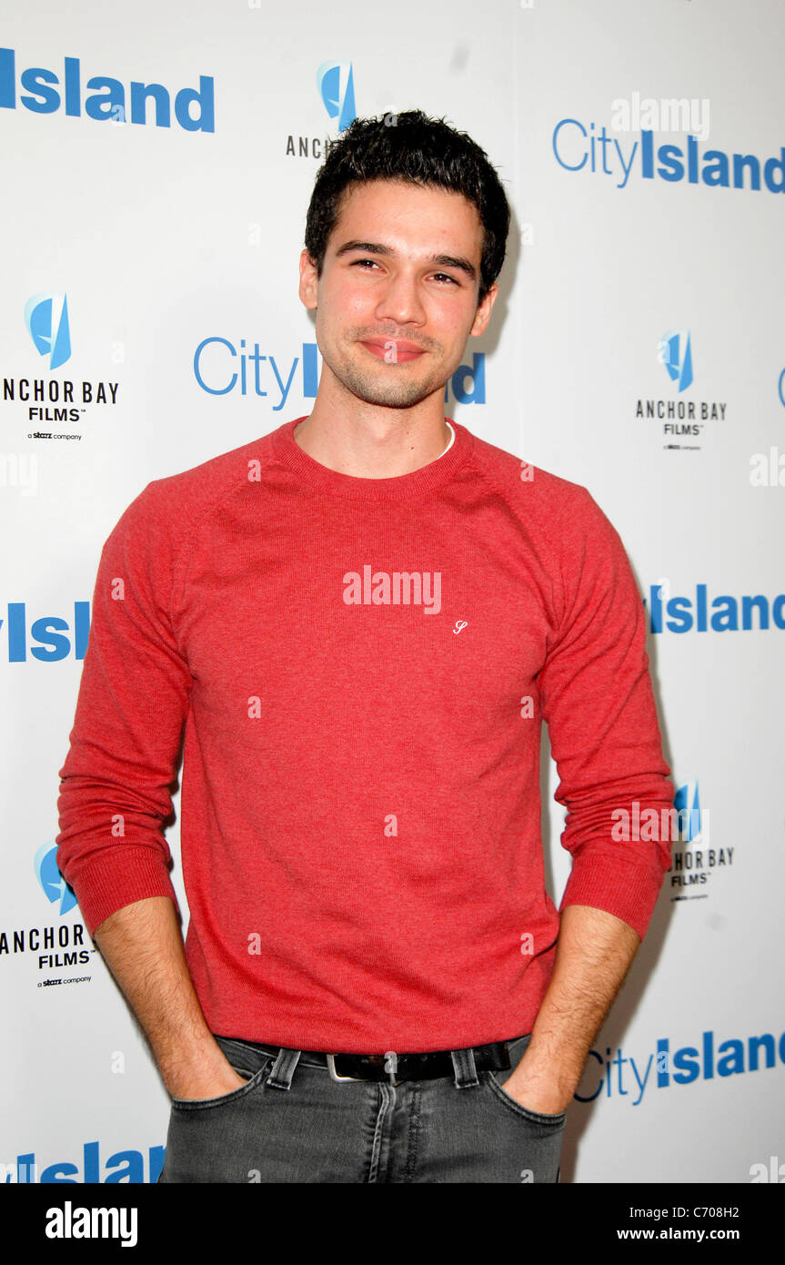 Steven Strait, at the premiere of Anchor Bay Films' 'City Island' held ...