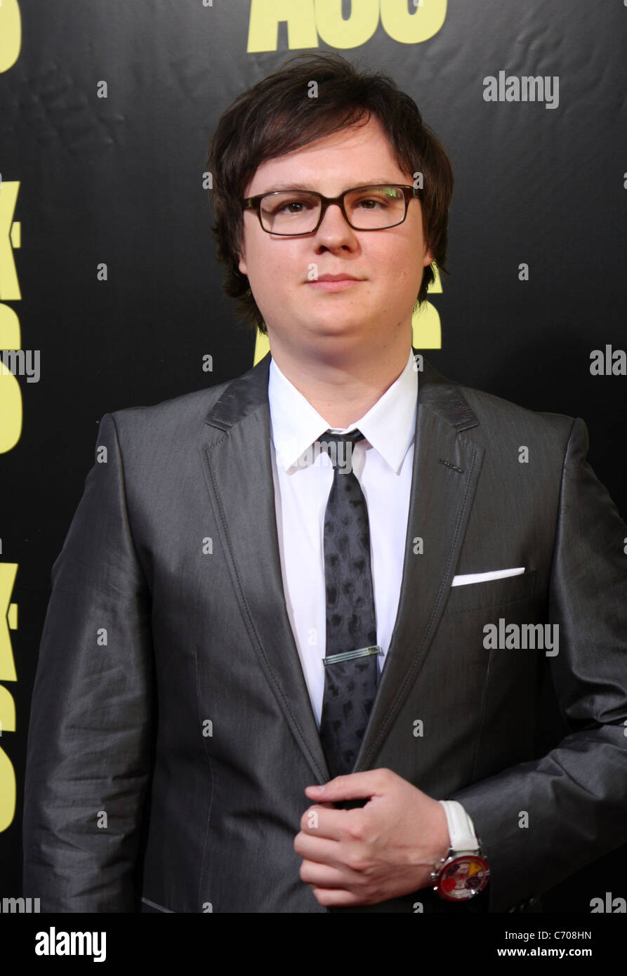 Clark Duke The Los Angeles Premiere Of Kick Ass Held At The Arclight Dome Theatre Los Angeles