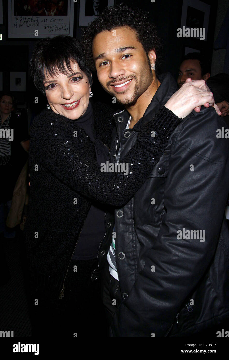 Liza Minnelli and Corbin Bleu Liza Minnelli's Birthday Celebration held ...