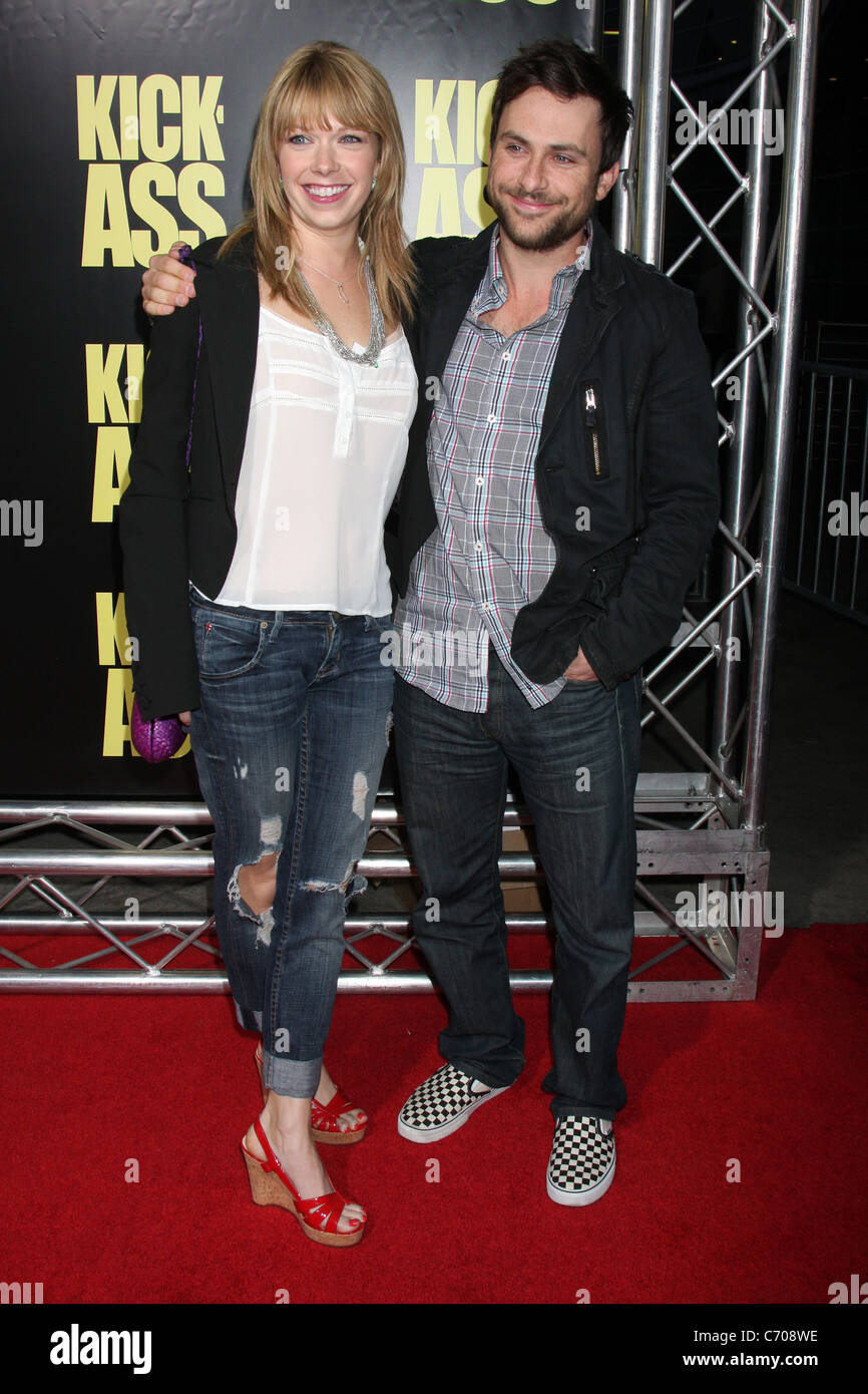 Mary Elizabeth Ellis; Charlie Day The Los Angeles Premiere of 'Kick-Ass ...