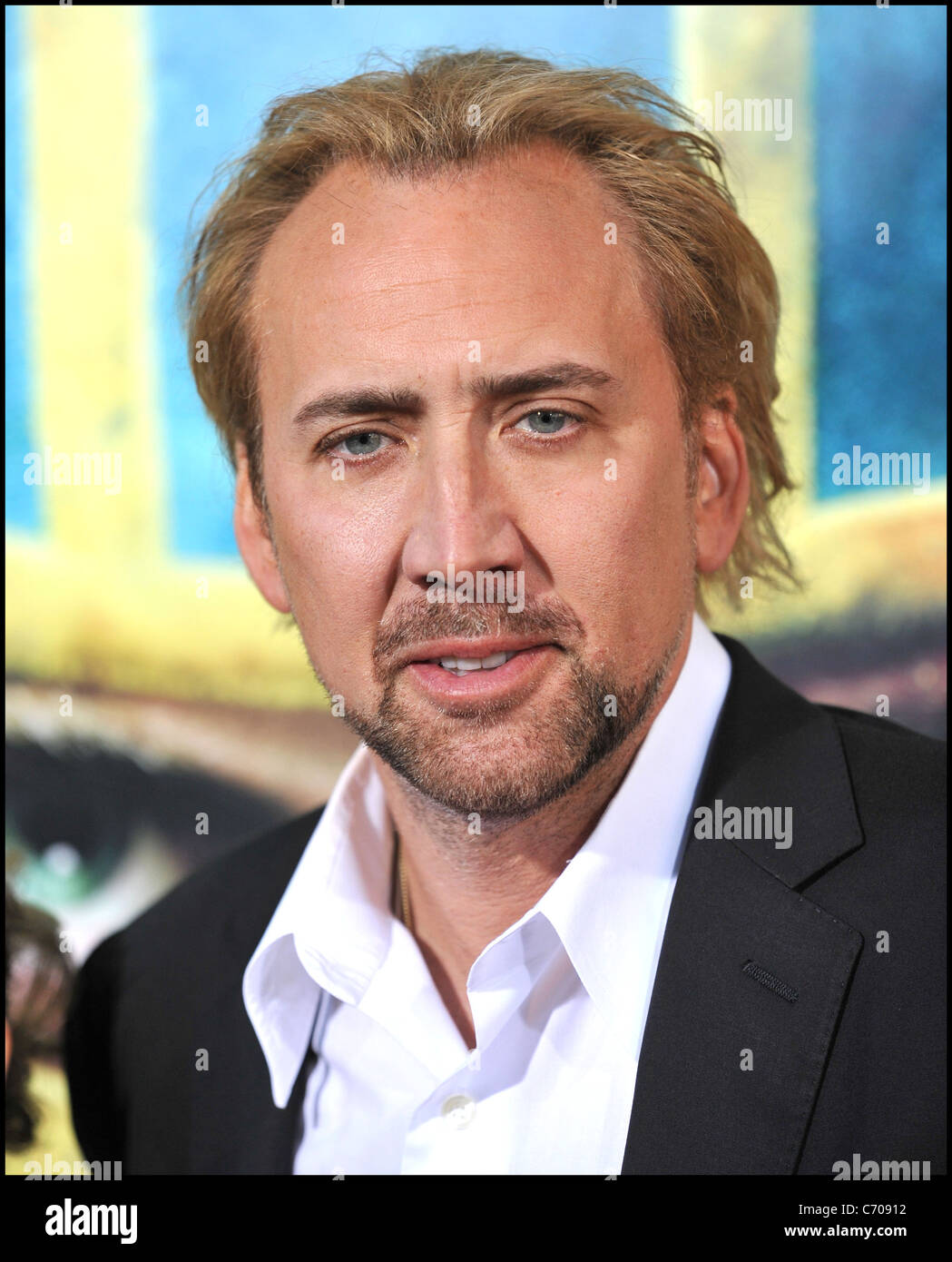 Nicolas Cage Kick-Ass premiere held at the Cineramadome theatre Los ...
