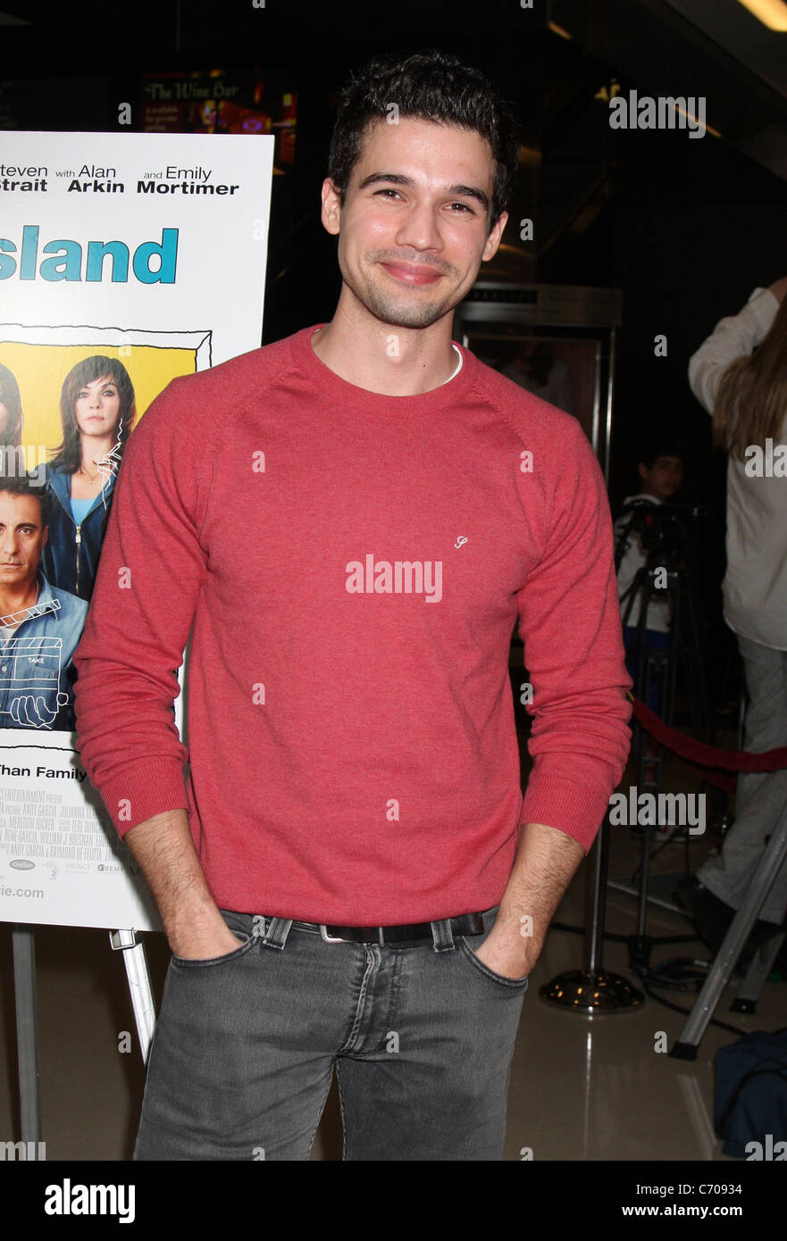 Steven Strait The LA movie premiere of 'City Island', held at the ...