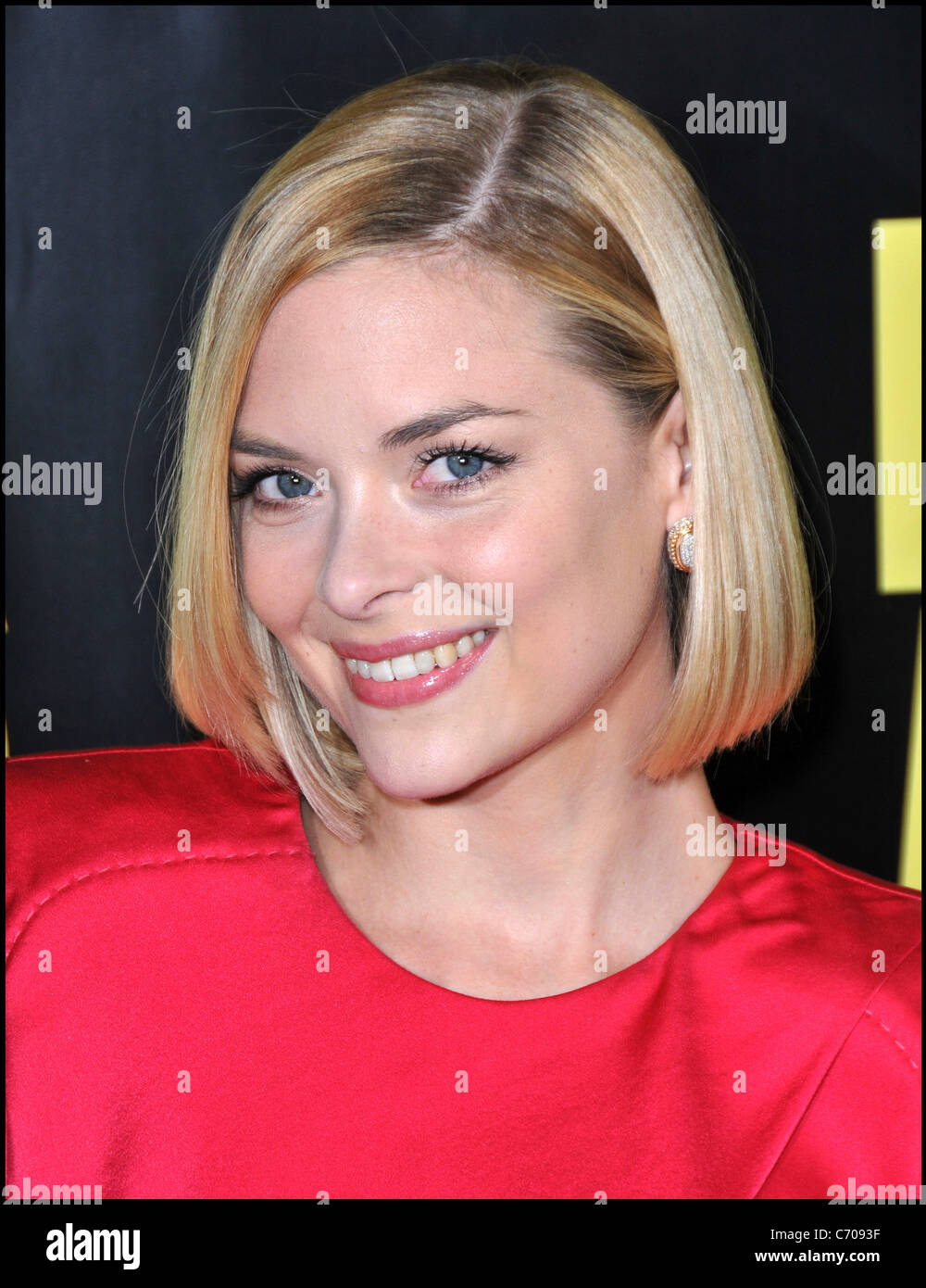 Jaime King Kick-Ass premiere held at the Cineramadome theatre Los ...