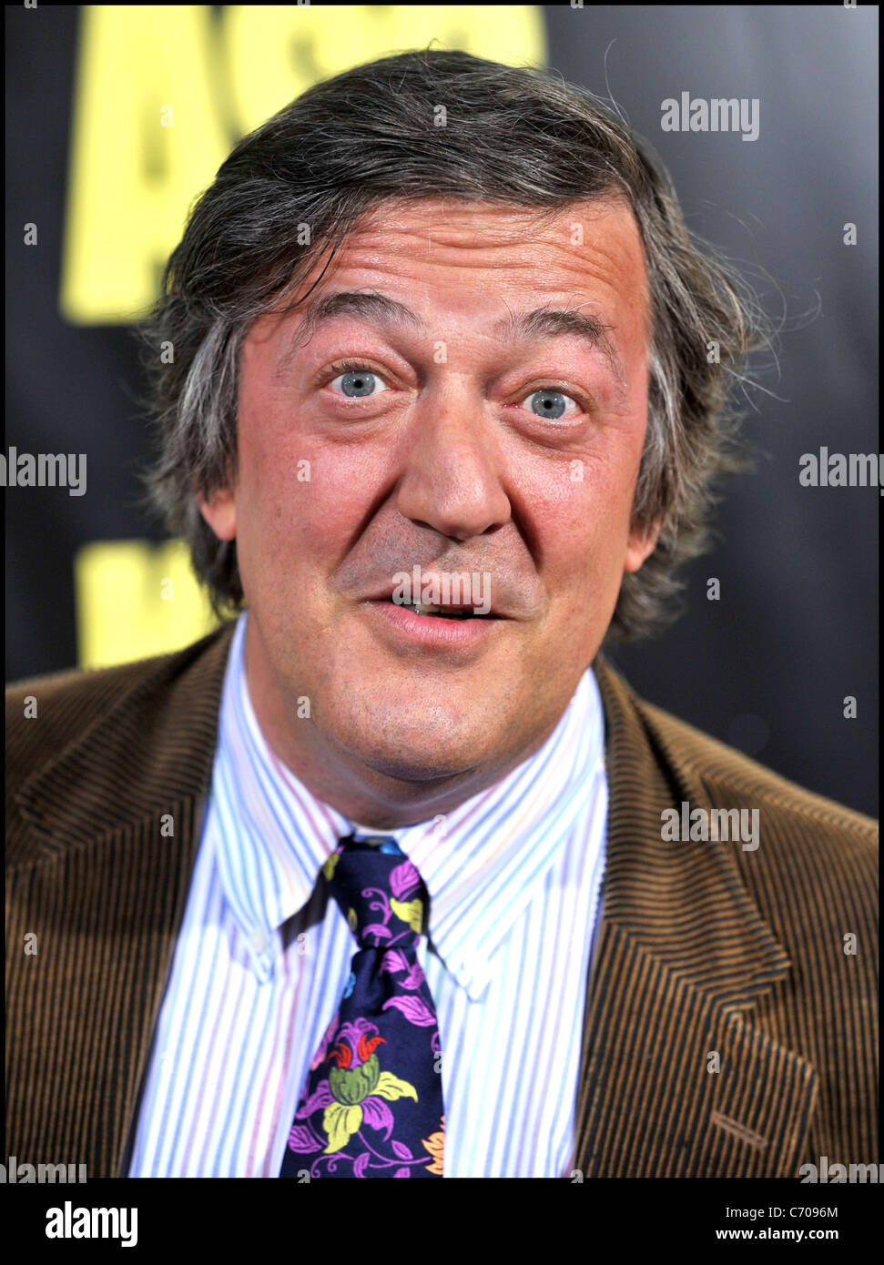 Stephen Fry Kick-Ass premiere held at the Cineramadome theatre Los ...