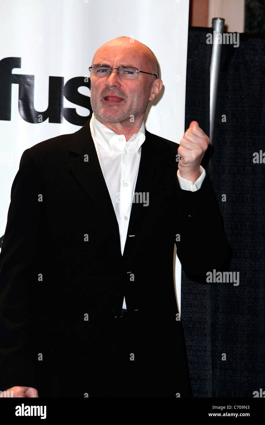 Inductee Phil Collins of Genesis 25th Annual Rock And Roll Hall Of Fame ...