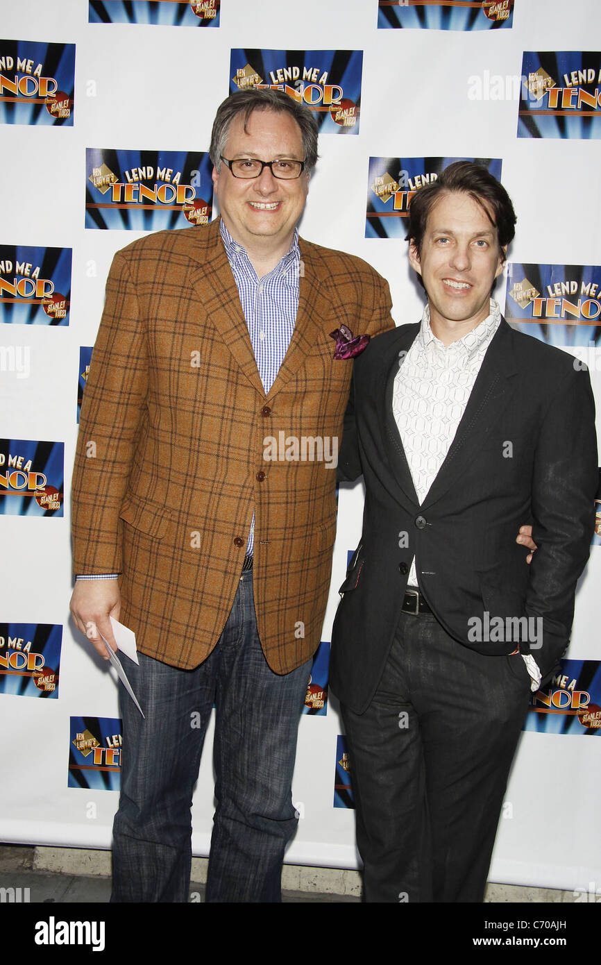 Douglas Carter Beane attending the opening night of the Broadway play ...