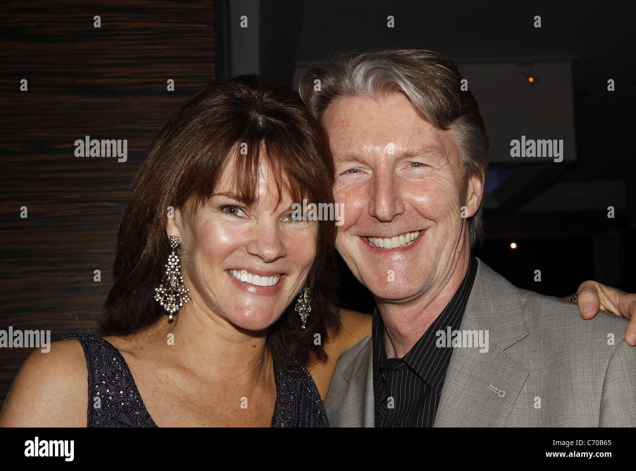 Carolyn McCormick and Byron Jennings Opening night after party for the ...