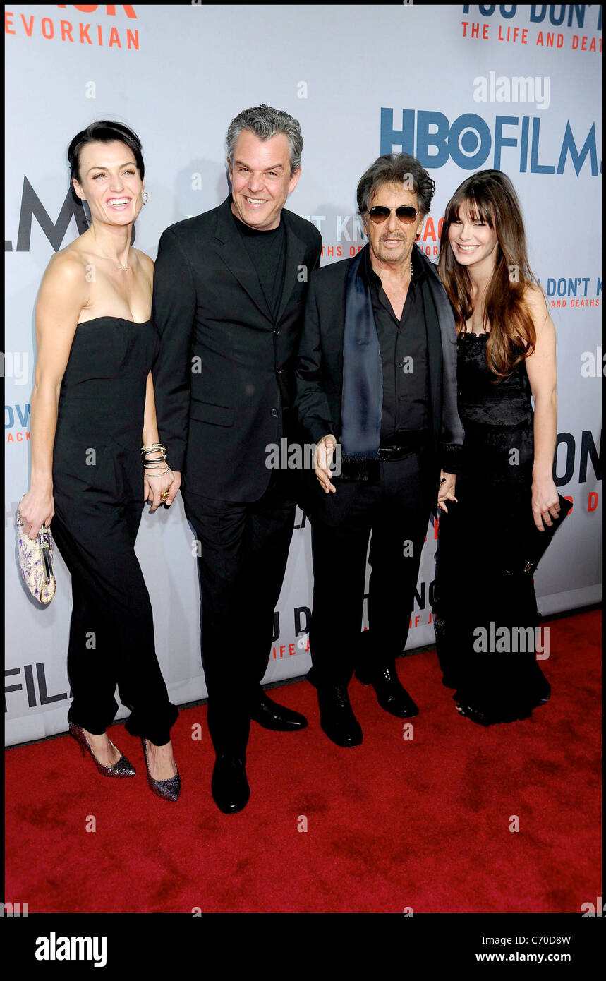 Lyne Renee, Danny Huston, Al Pacino, Lucila Polk Sola Premiere of HBO ...