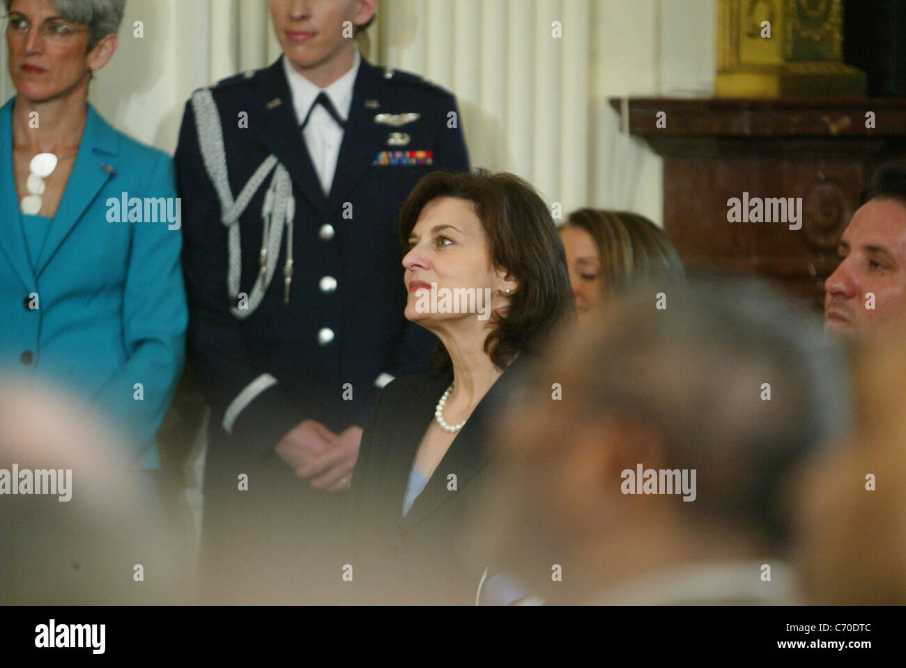 Vicky Kennedy widow of the late Senator Ted Kennedy President Barack ...