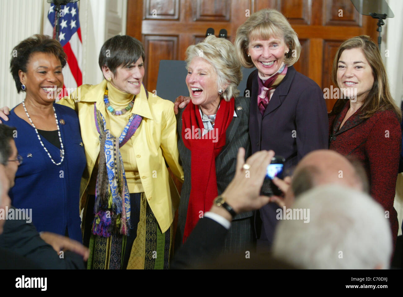 The Historic Congressional Women of the Health Bill signing President ...