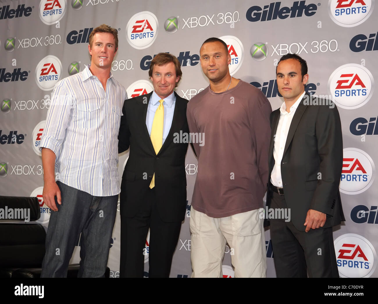 Matt Ryan, Wayne Gretzky, Derek Jeter, Landon Donovan the Gillette - EA ...