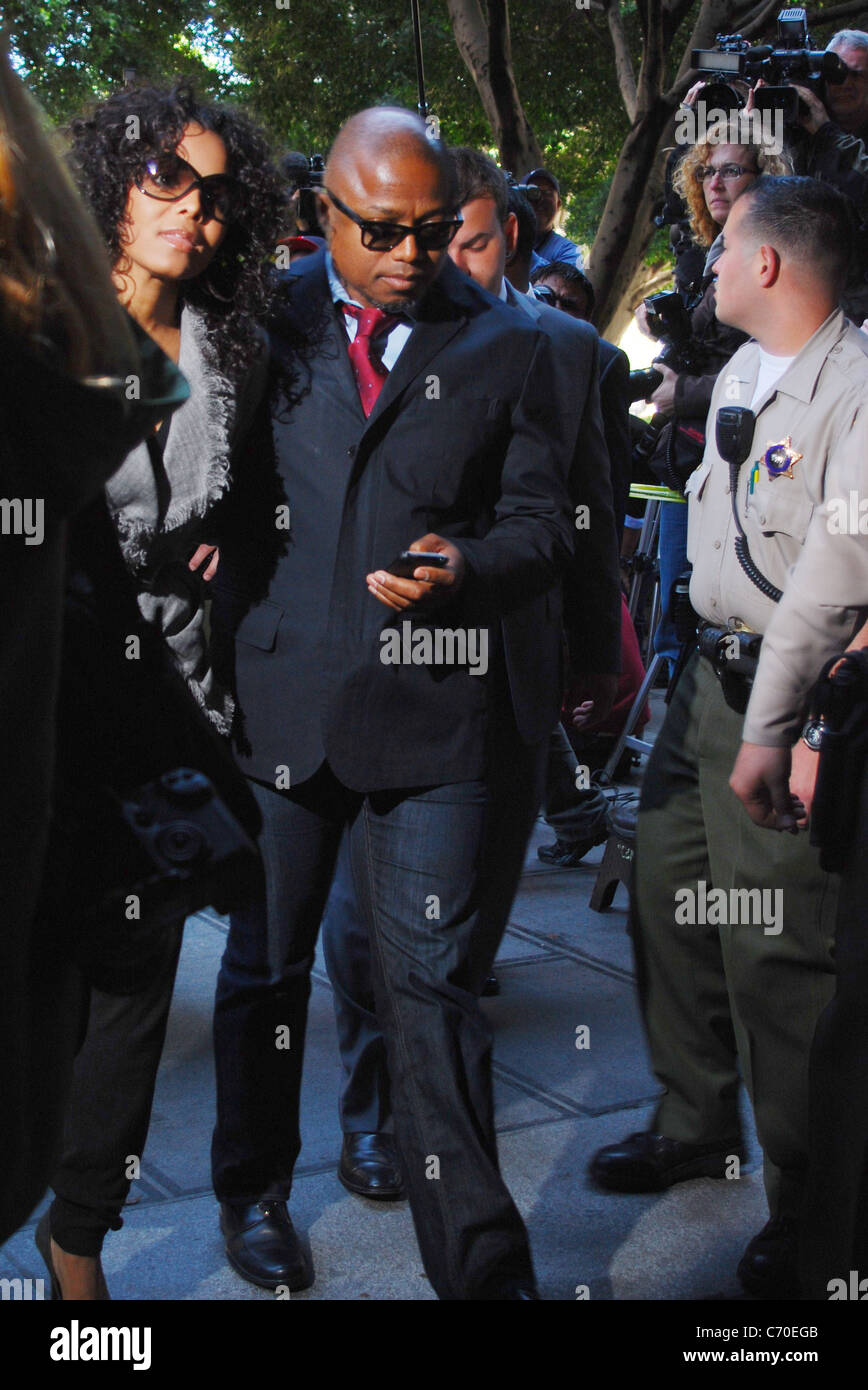 Michael Jackson's family, Joe, Katherine Jermaine, Janet and Randy ...