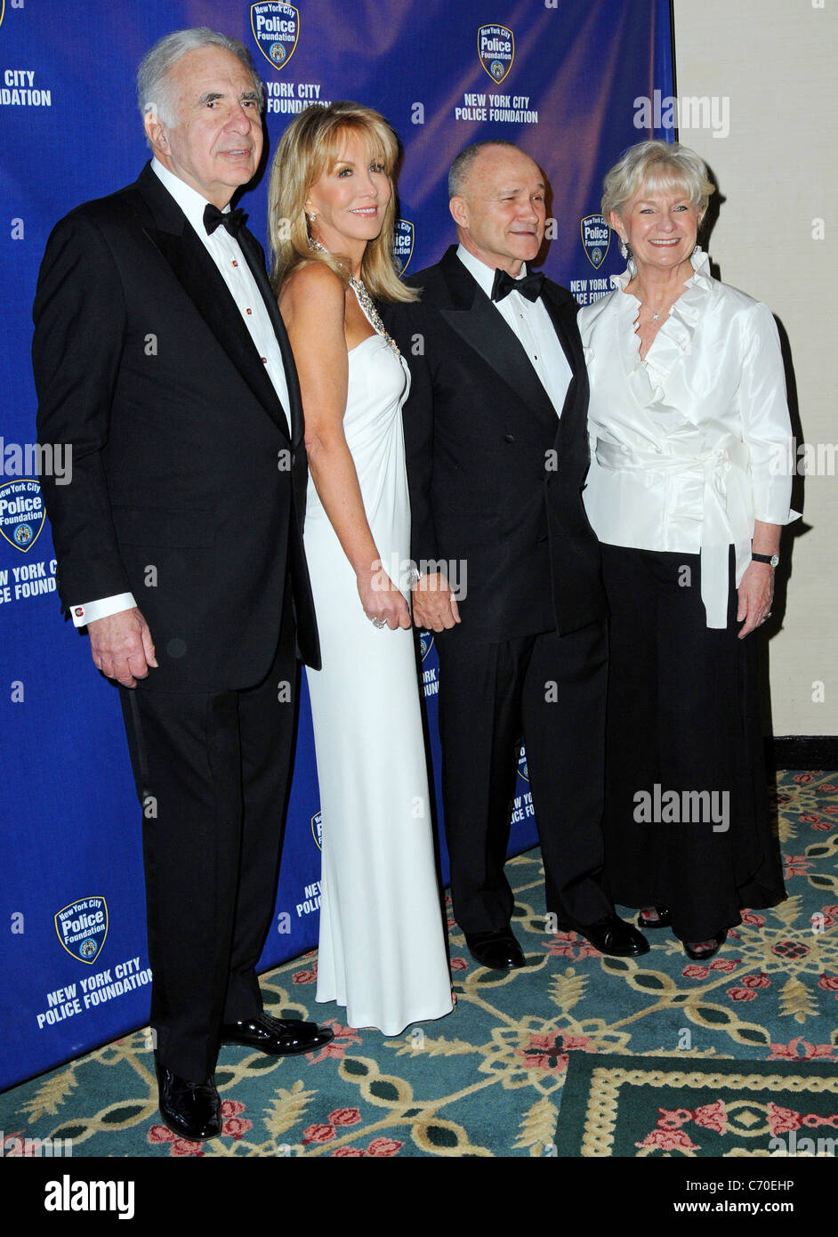 Police Commissioner Raymond W. Kelly and Veronica Kelly with Gail and ...