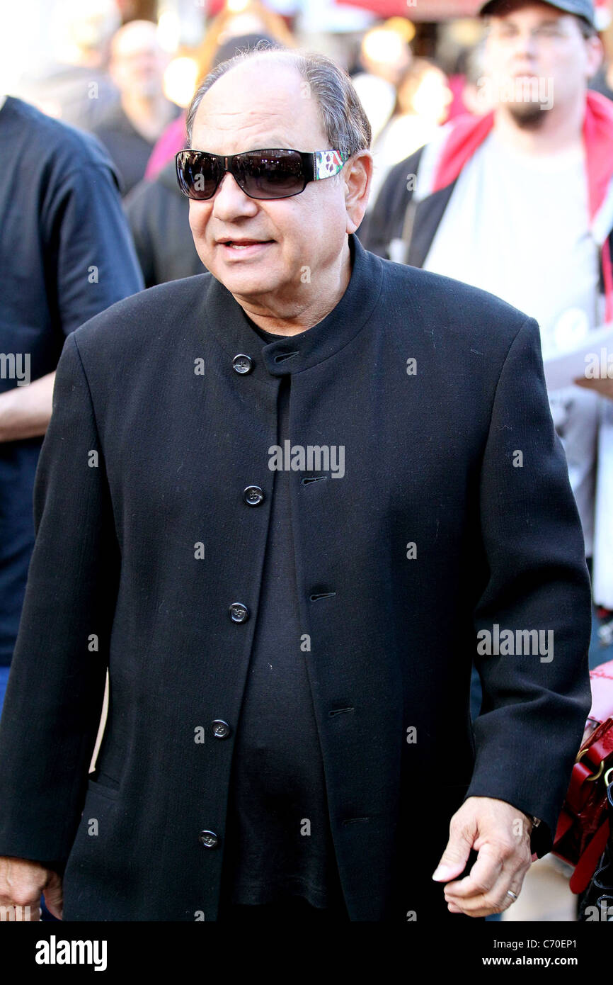 Cheech Marin walking through the grove in Hollywood Los Angeles, USA ...