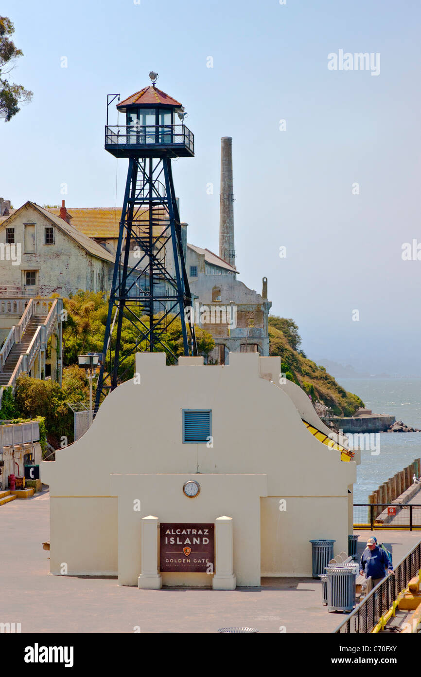 American prison guard tower hi-res stock photography and images - Alamy