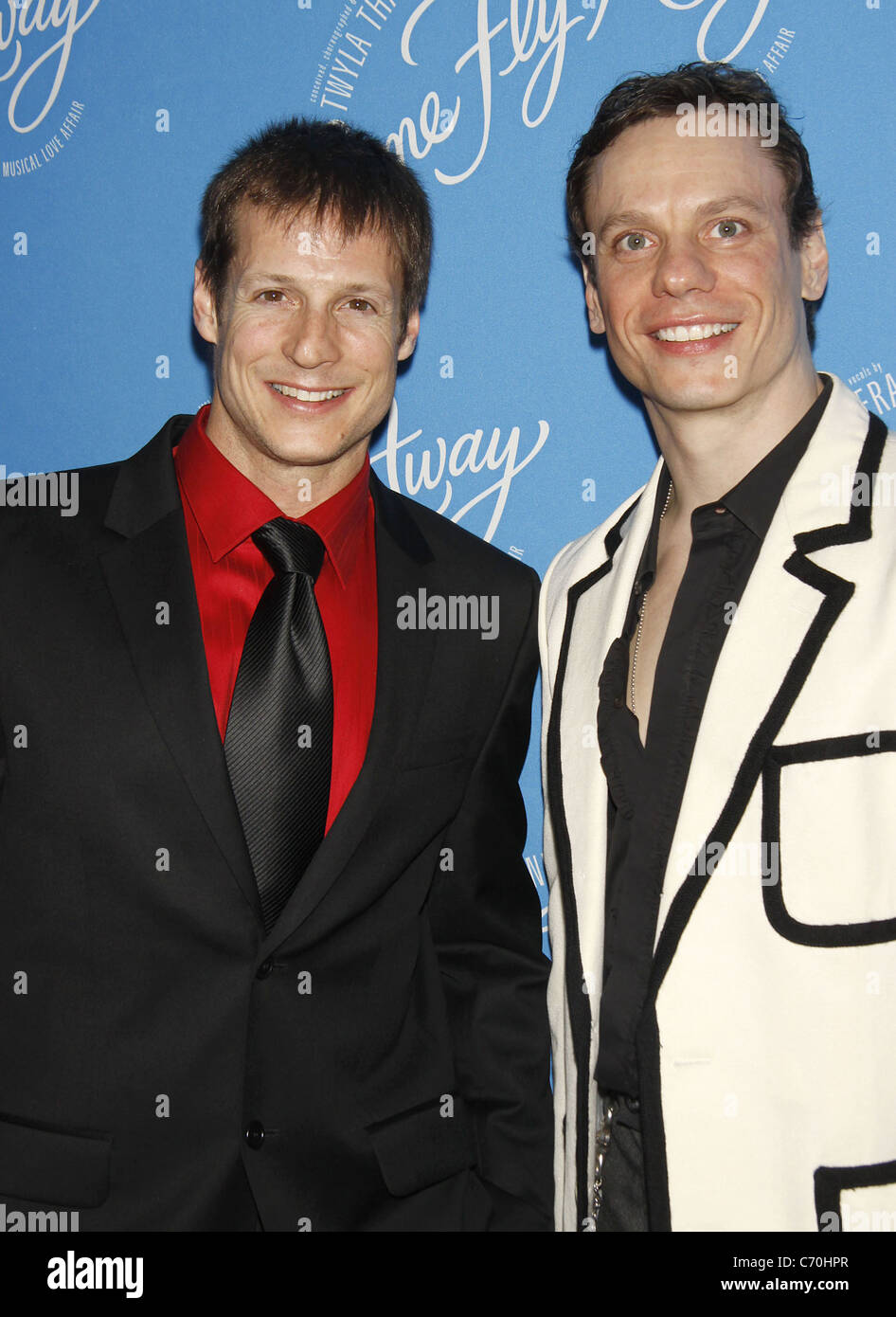 John Selya and Keith Roberts attending the opening night after party ...