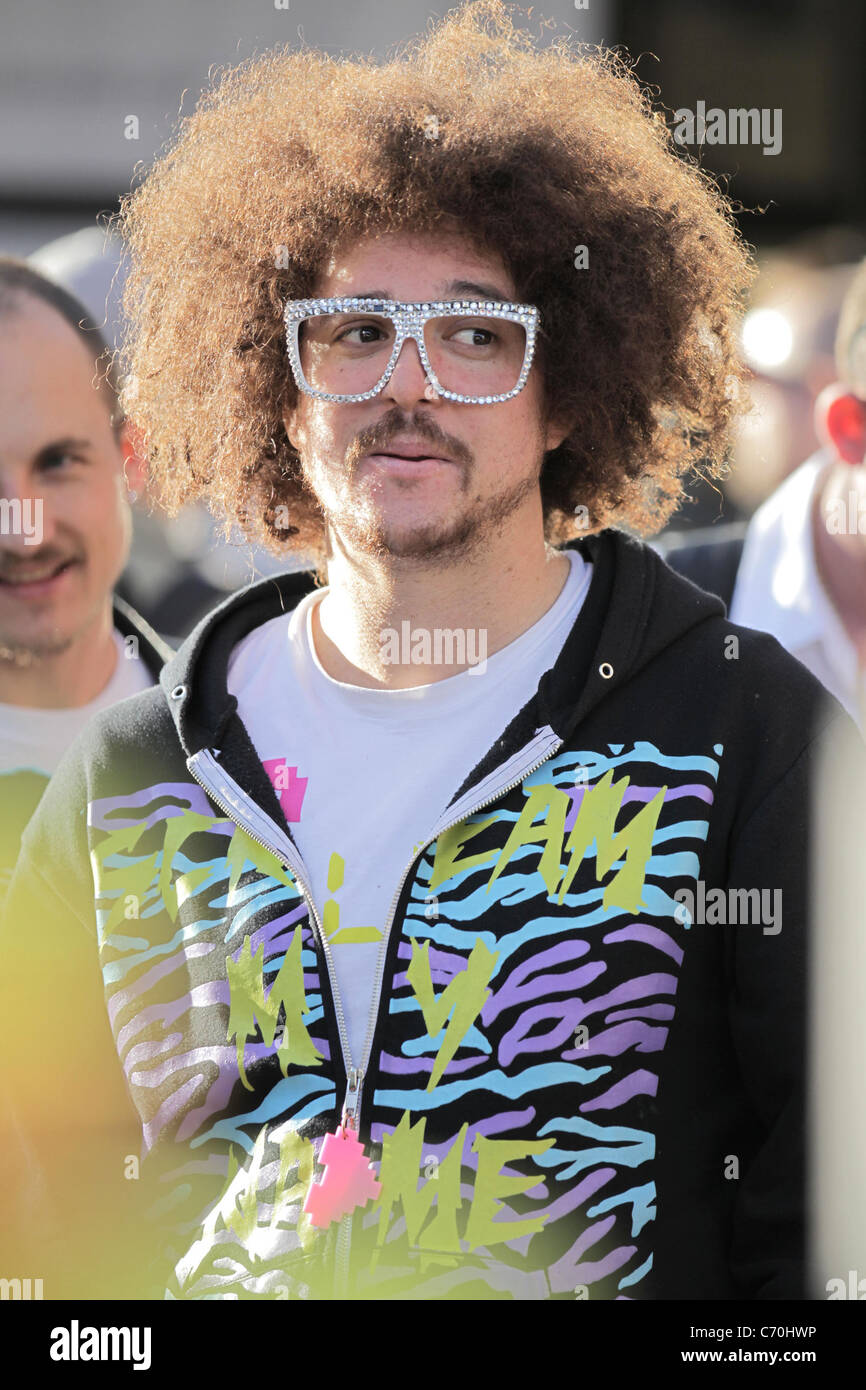 Redfoo of LMFAO shopping at the Grove Los Angeles, California - 05.04. ...