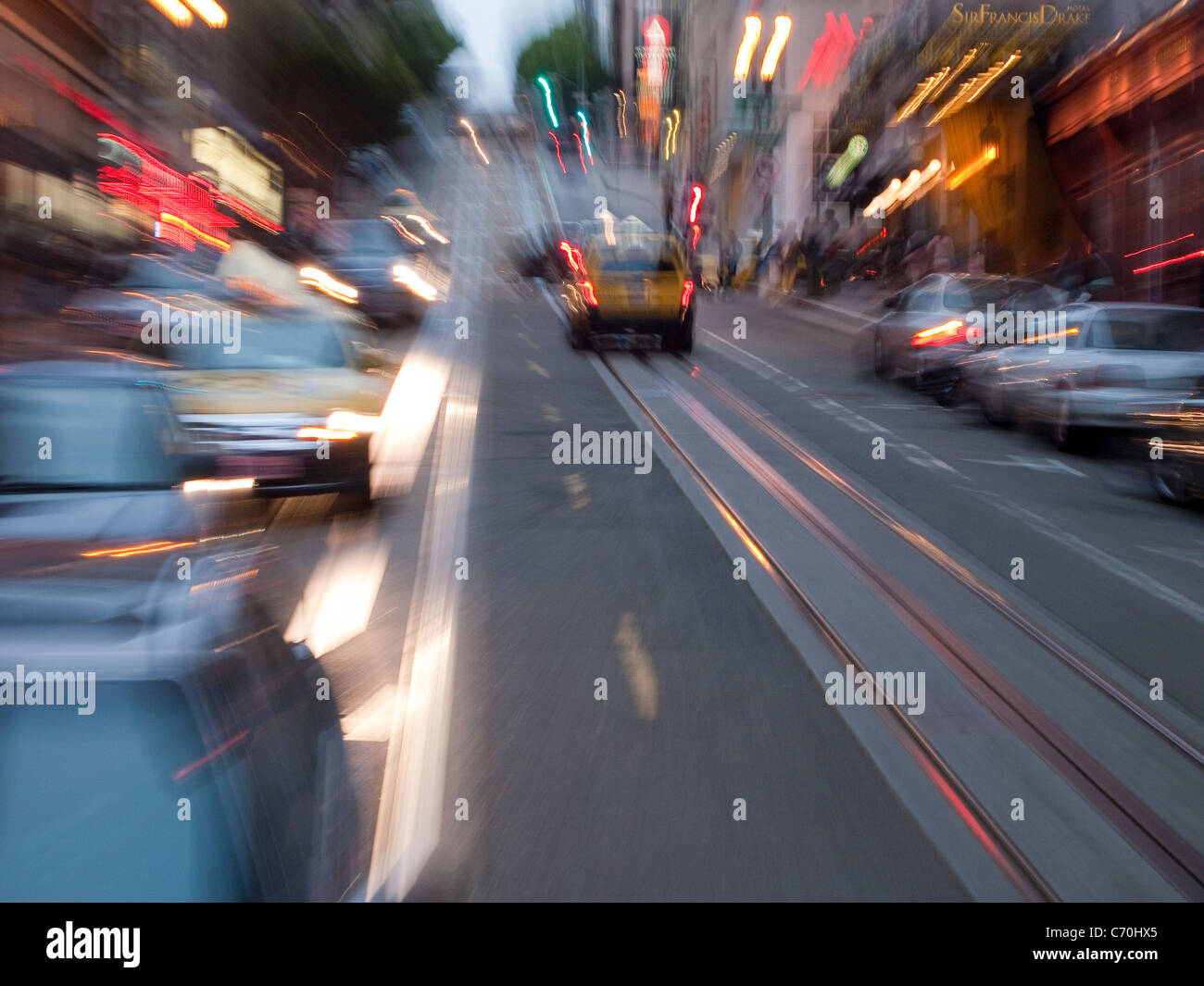 San Francisco Street Scene, California Stock Photo - Alamy