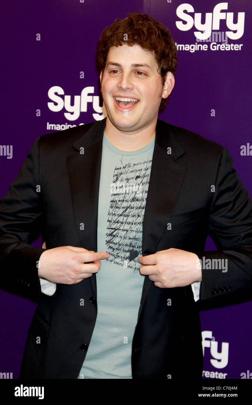 David Blue, at the Syfy 2010 Upfront Party at The Museum of Modern Art ...