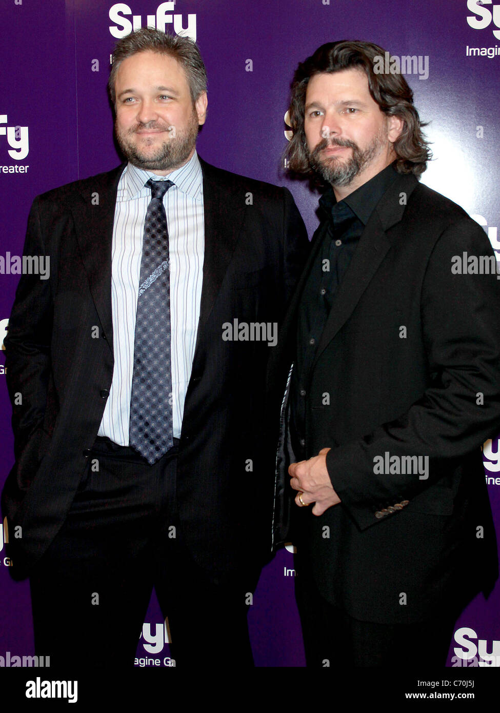 Producers david eick and ronald d moore hi-res stock photography and ...