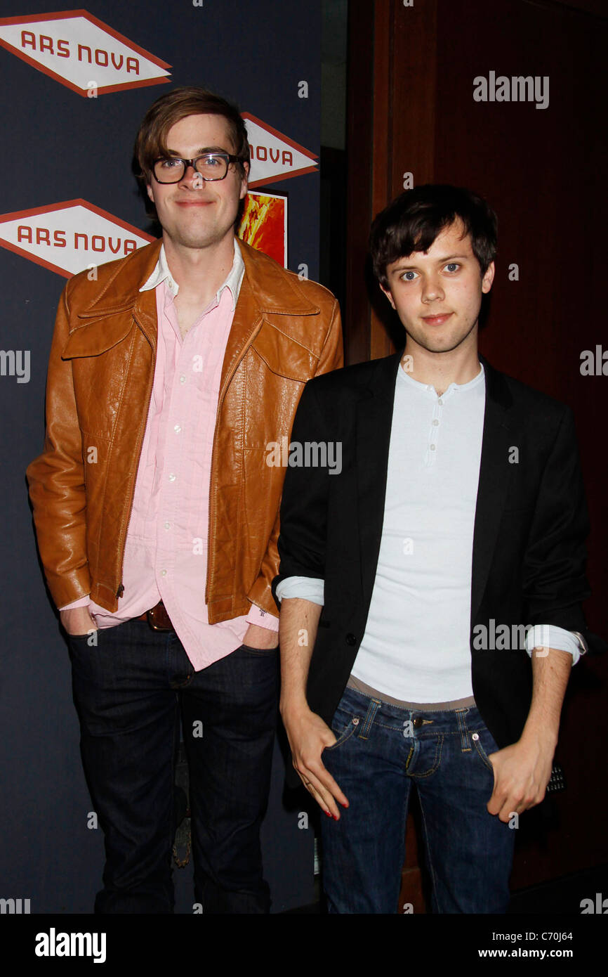 Jeffrey Self and Cole Escola attending the opening night of 'Bloodsong ...