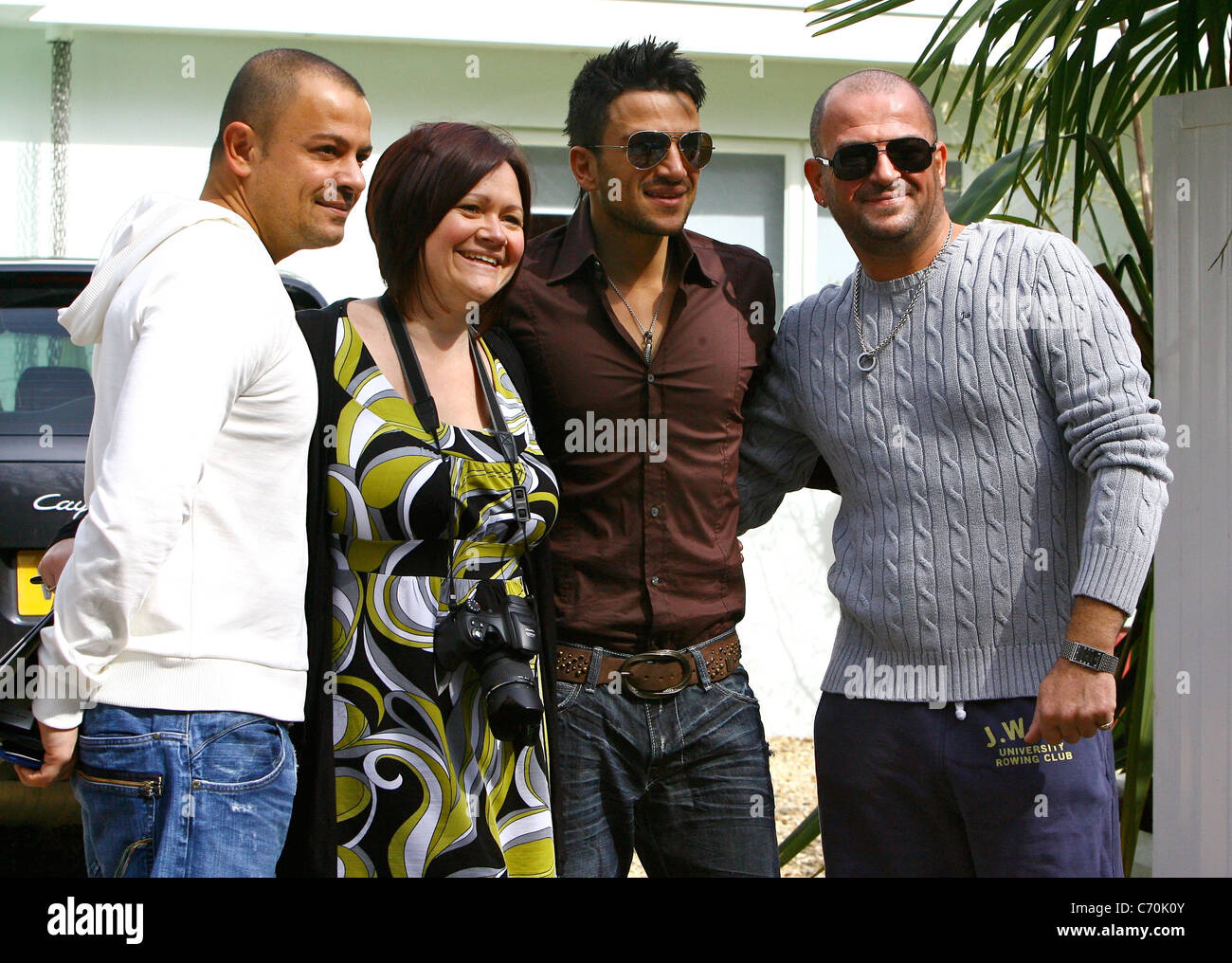Peter andre and brothers hi-res stock photography and images - Alamy