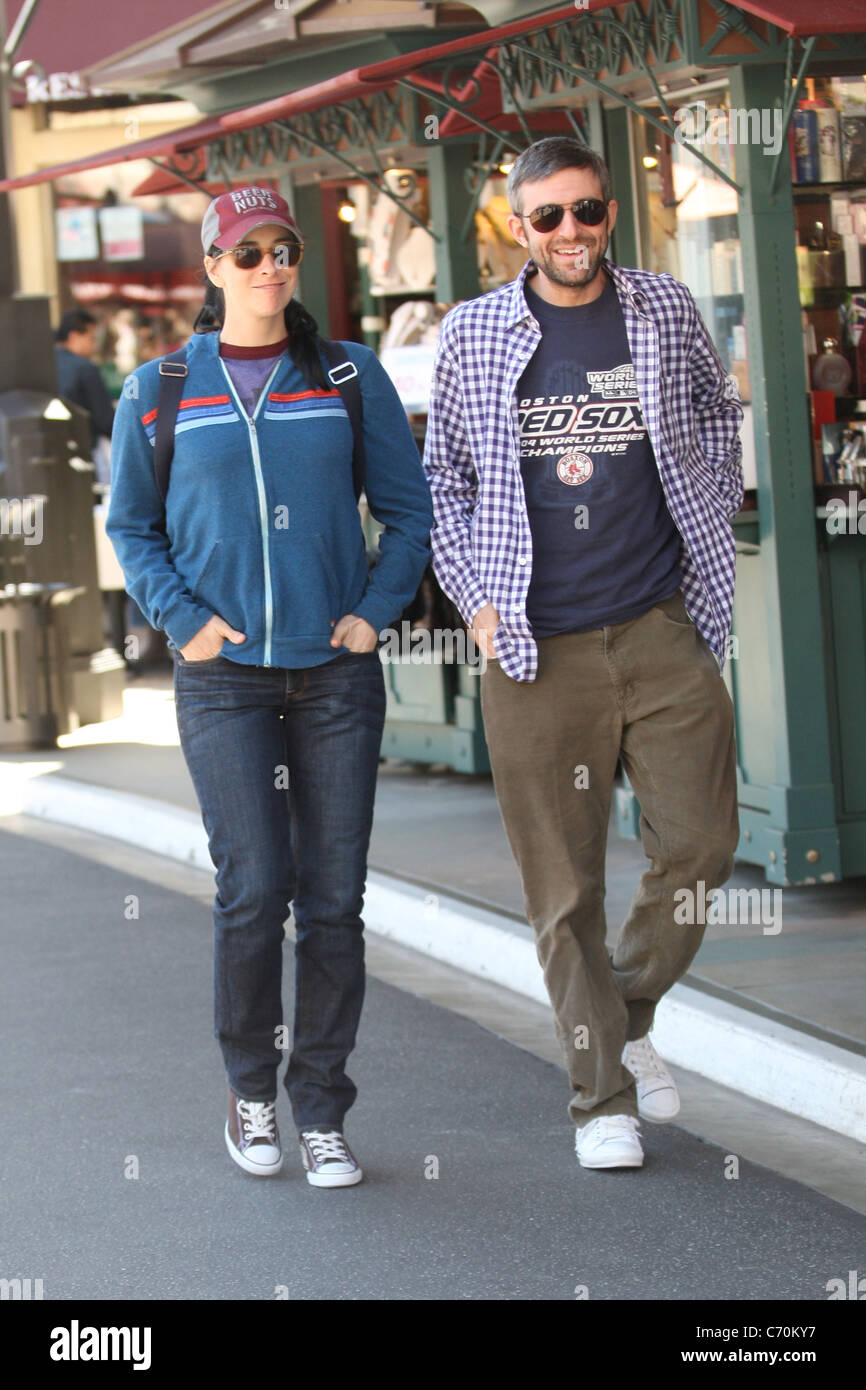 Sarah silverman new boyfriend after hi-res stock photography and images ...