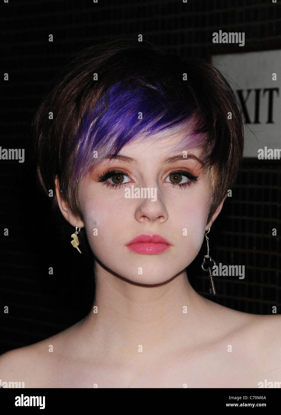 Izzy from the band Care Bears on Fire The NY premiere of 'The Runaways ...