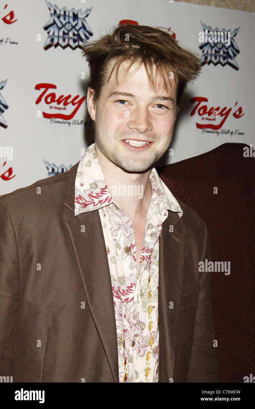 Brandon Ruckdashel attending the portrait unveiling and party to honor ...