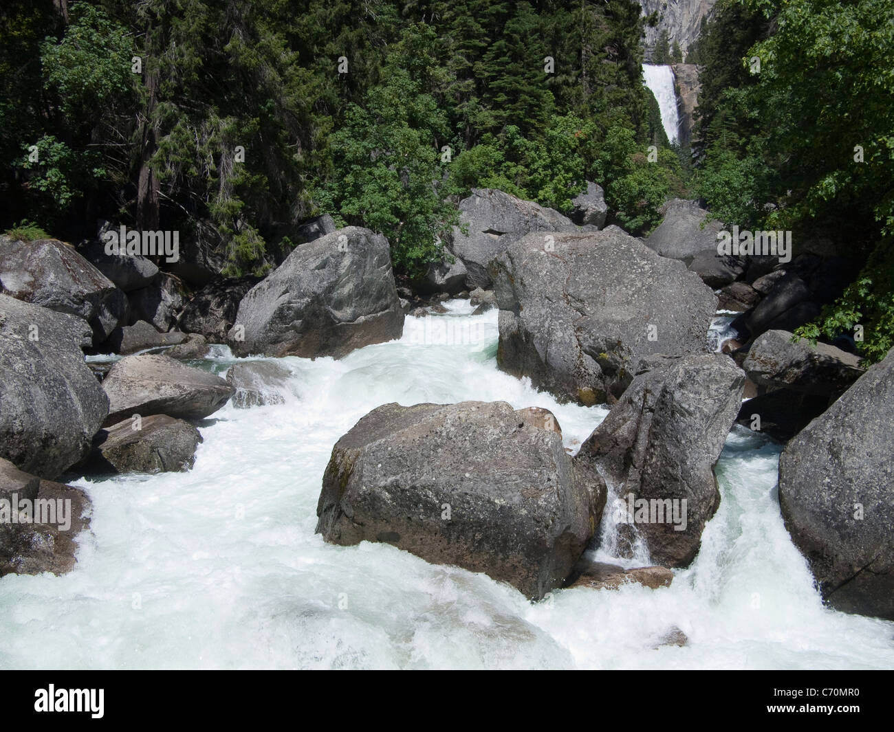 Vernal Falls, Yosemite National Park, California Stock Photo - Alamy