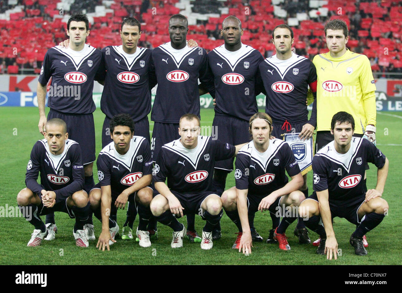 Girondins de Bordeaux Football Team One of the last 8 team through for ...
