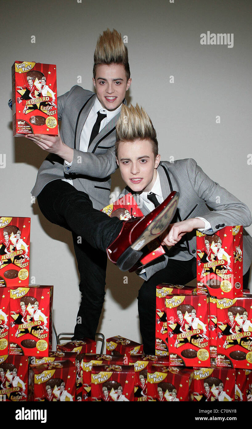 John Grimes and Edward Grimes aka Jedward launched their Golden Ticket ...