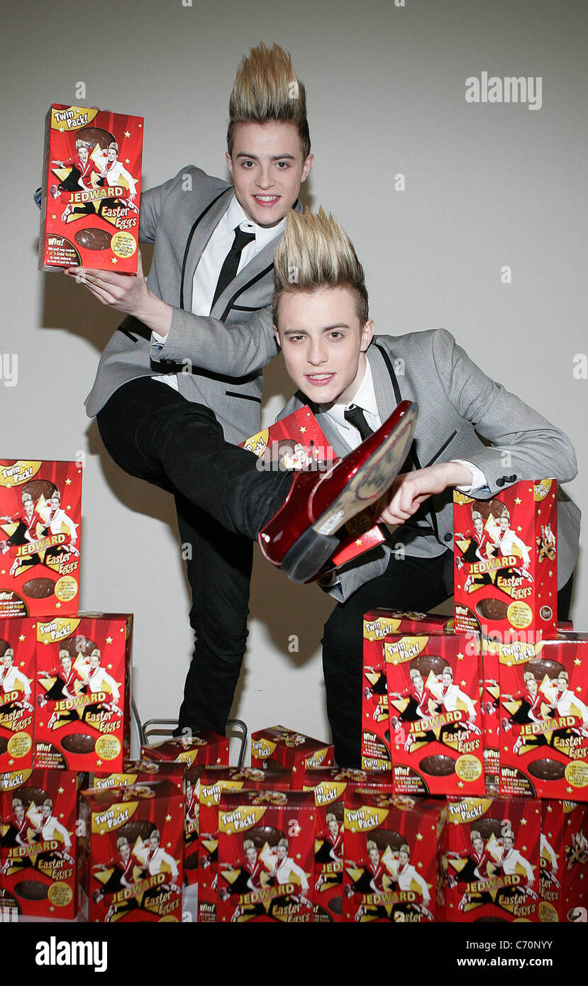 John Grimes and Edward Grimes aka Jedward launched their Golden Ticket ...