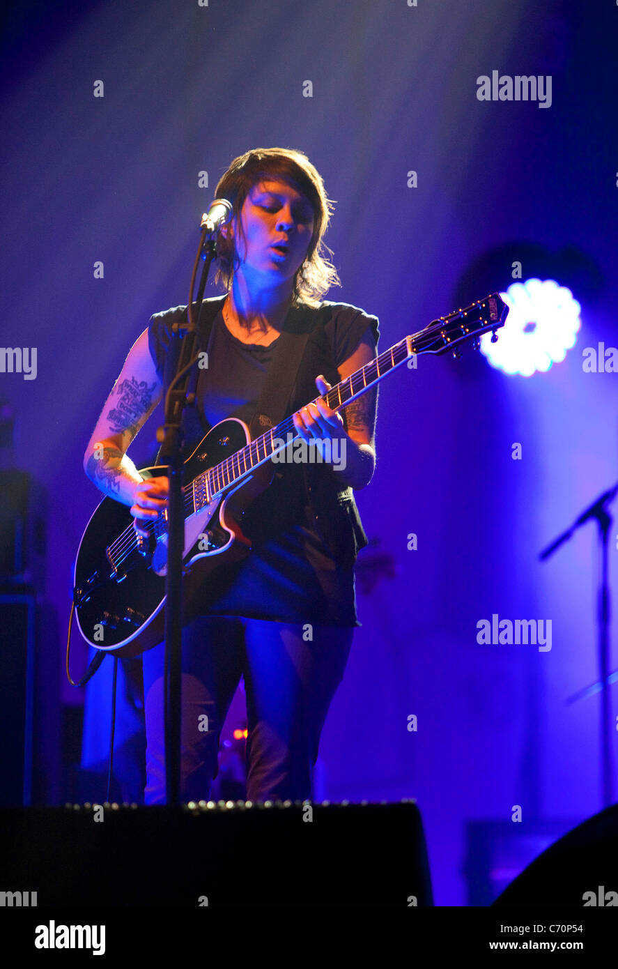 Tegan Quin Tegan and Sara perform live at the Aragon Ballroom Chicago ...