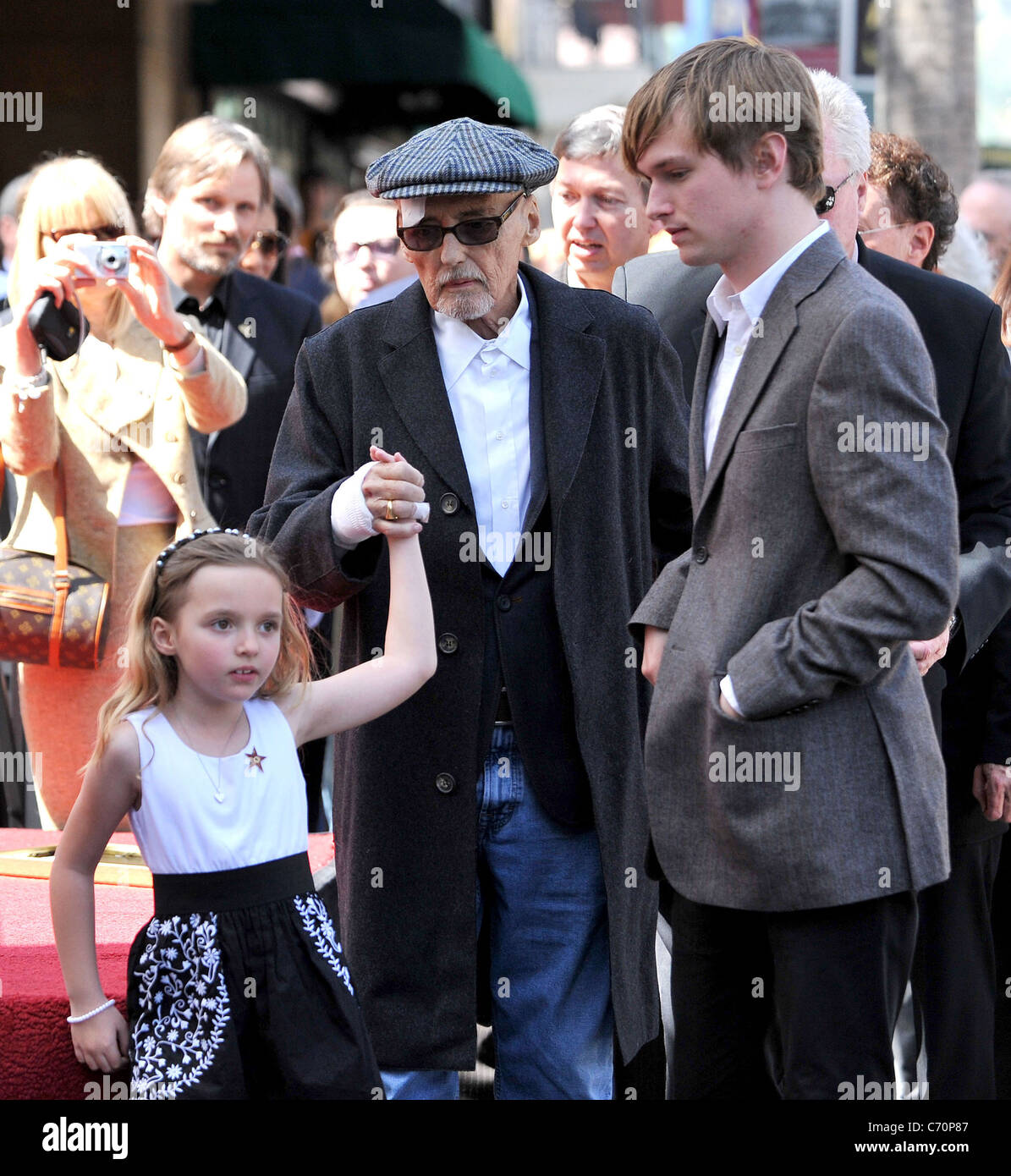 Galen Hopper, Dennis Hopper and Henry Hopper Dennis Hopper is honored ... Galen Hopper, Dennis Hopper and Henry Hopper Dennis Hopper is honored ...