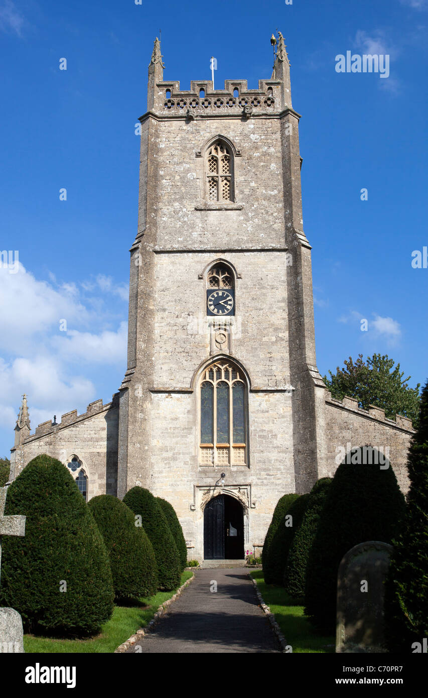 All Saints Church Nunney Stock Photo - Alamy