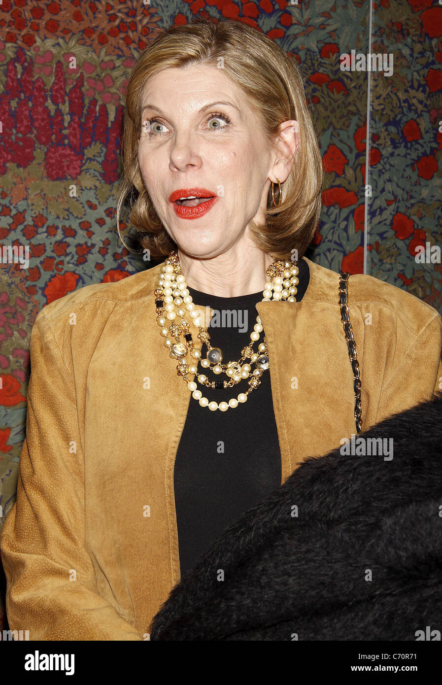 Christine Baranski attending the opening night after party for 'Dame ...