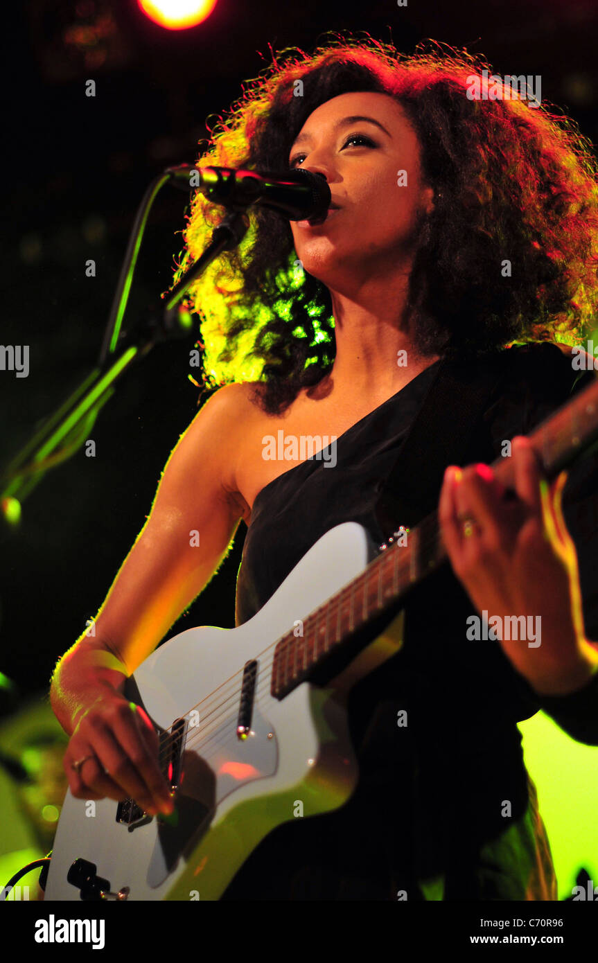 Corinne Bailey Rae performs at Leeds Metropolitan University Leeds ...